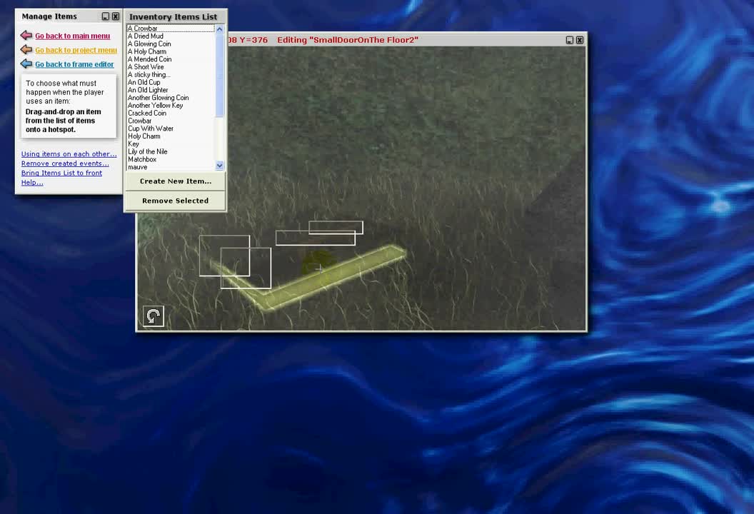 Adventure Maker How To: Sequence of Events video - IndieDB