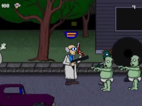 Escape from Zombie city - Game Example video - BennuGD - ModDB