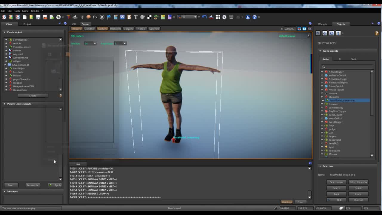 S2ENGINE HD 1.4.6 - B8 - Importing a Character Fro video - ModDB
