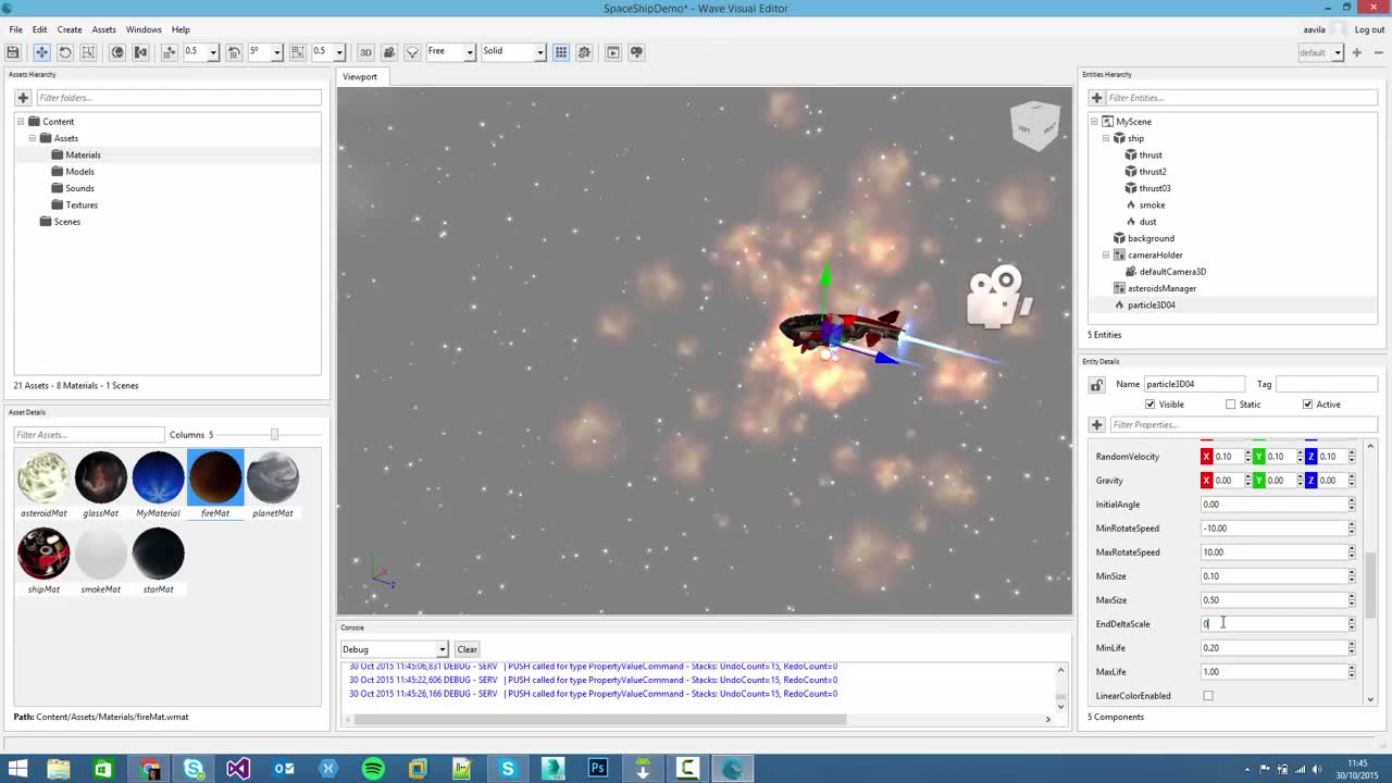 WaveEngine Series - Effects video - IndieDB