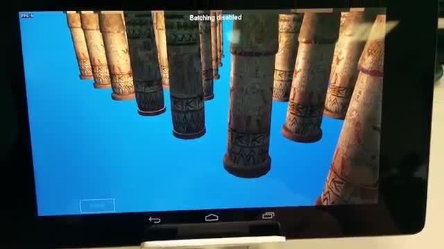 Static Batching sample on Android video - Wave Engine - ModDB
