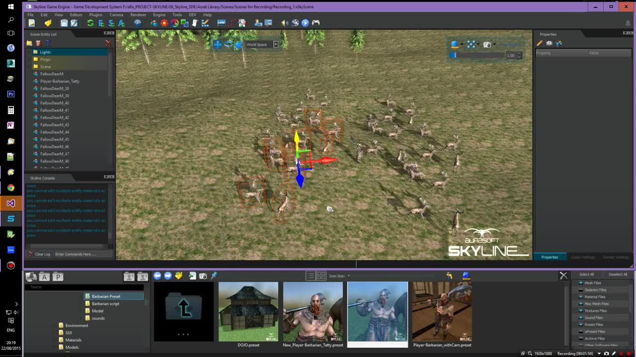 AI Anmial Evade - SGE video - Skyline Game Engine - ModDB