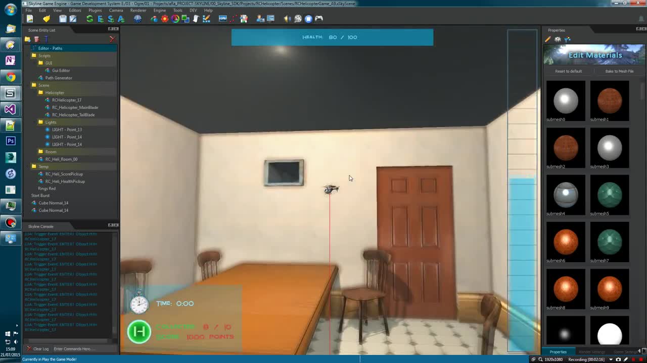 Skyline Game Engine - (Game) RC Helicopter - WIP 0 video - IndieDB