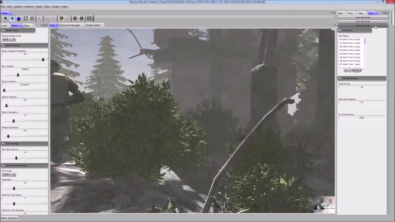 Recon Model Viewer (made with CovertEngine) video - ModDB