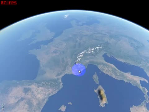 Real-time planet rendering V: terrain editing video - Proland - ModDB