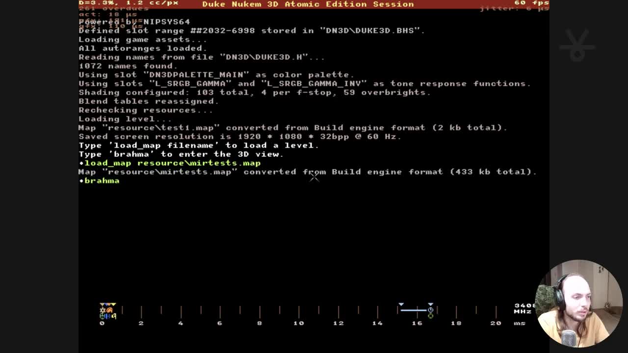 Demonstrating global const-z rasterization in Brahma engine video - ModDB