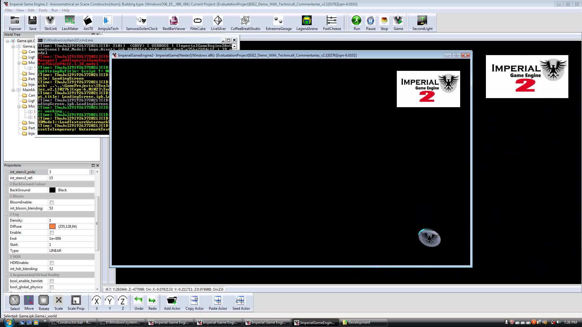 Imperial Game Engine 2 v42.8.13[6314] GUI video - IndieDB