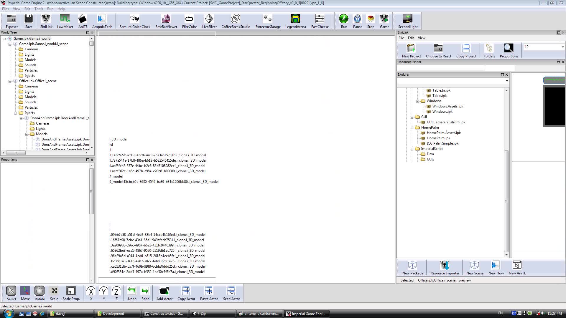 Imperial Game Engine 2- v43.2.1[6549] -Moduls Prefab Map Constructing ...