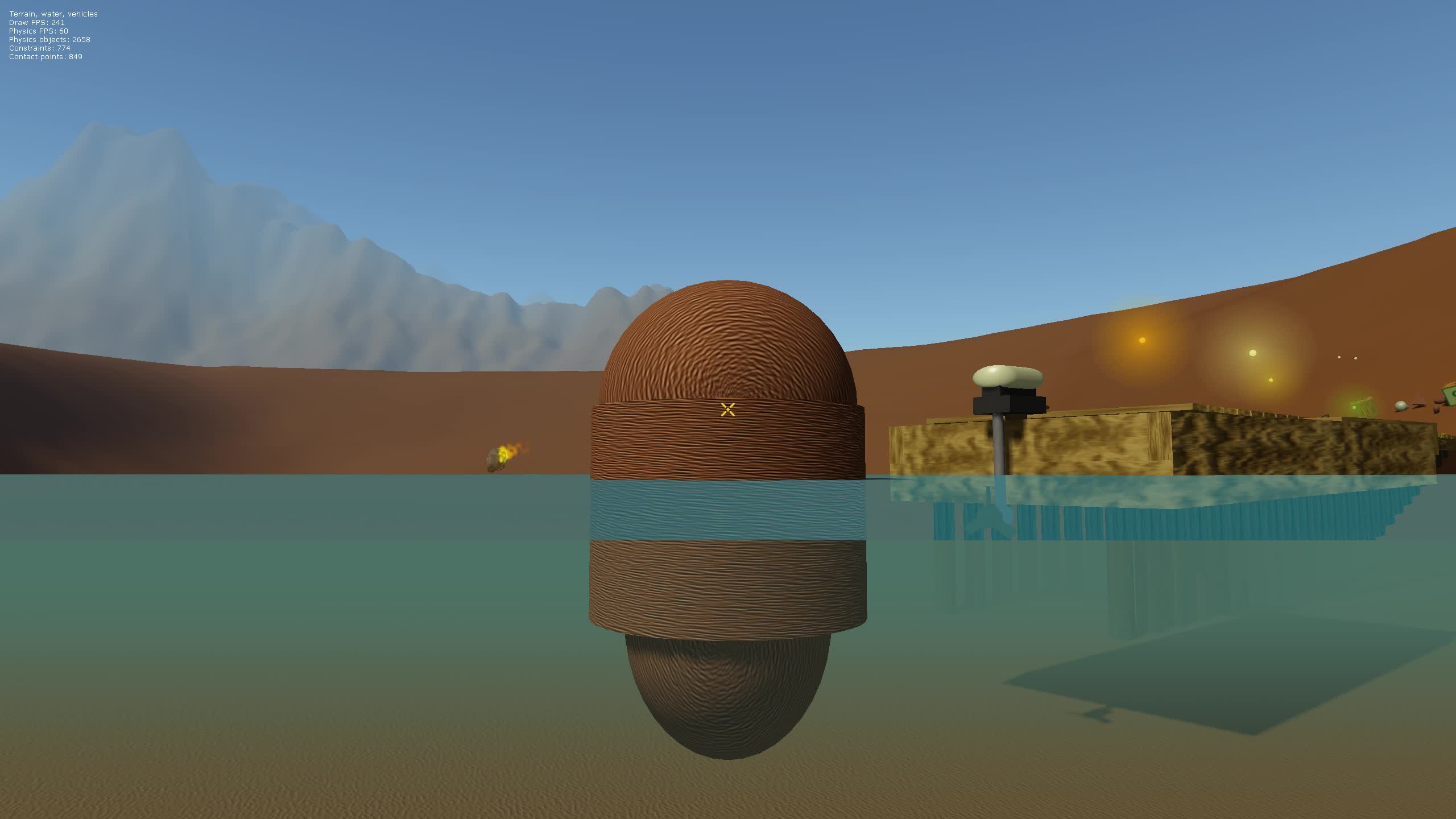 Underwater Rendering With Water Surface Split in Matali Physics 6.7 video - ModDB