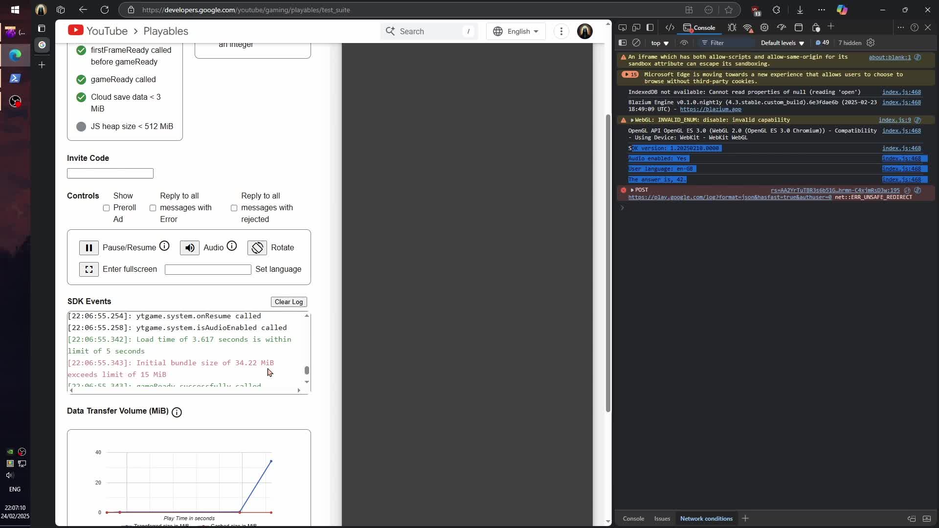 Blazium Youtube Playables Integration video - ModDB
