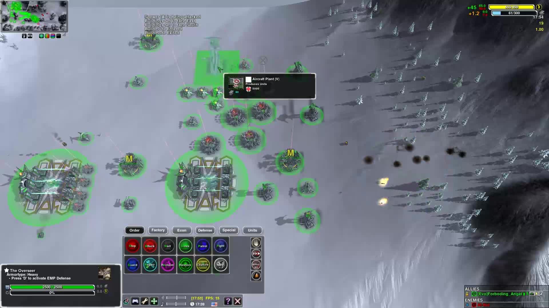 Forb vs Shard - Game 2 (Rocky Glacier) video - Evolution RTS - ModDB