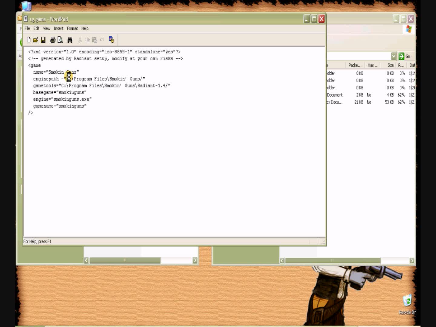 GTK Radiant 1.4 video tutorial for Smokin' Guns - ModDB