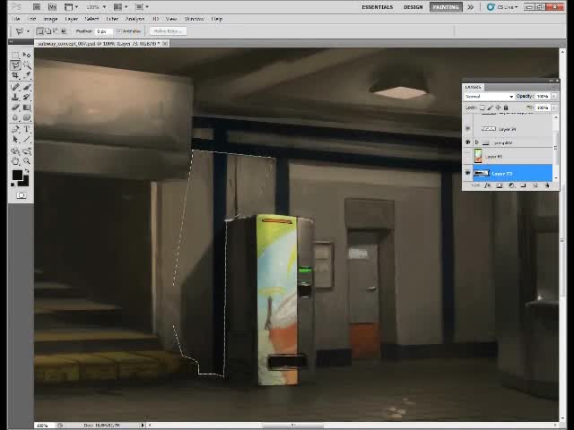 Contagion - Subway Concept Speed Painting Video - ModDB