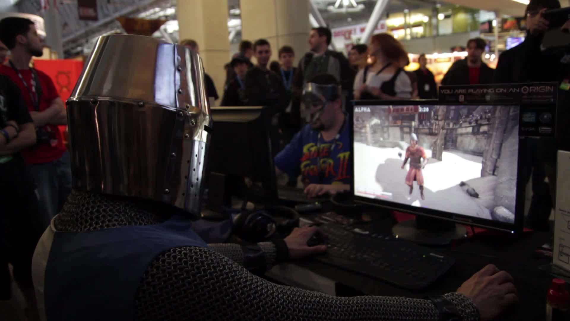 Knight Teabagged at Pax East video - Chivalry: Medieval Warfare - IndieDB
