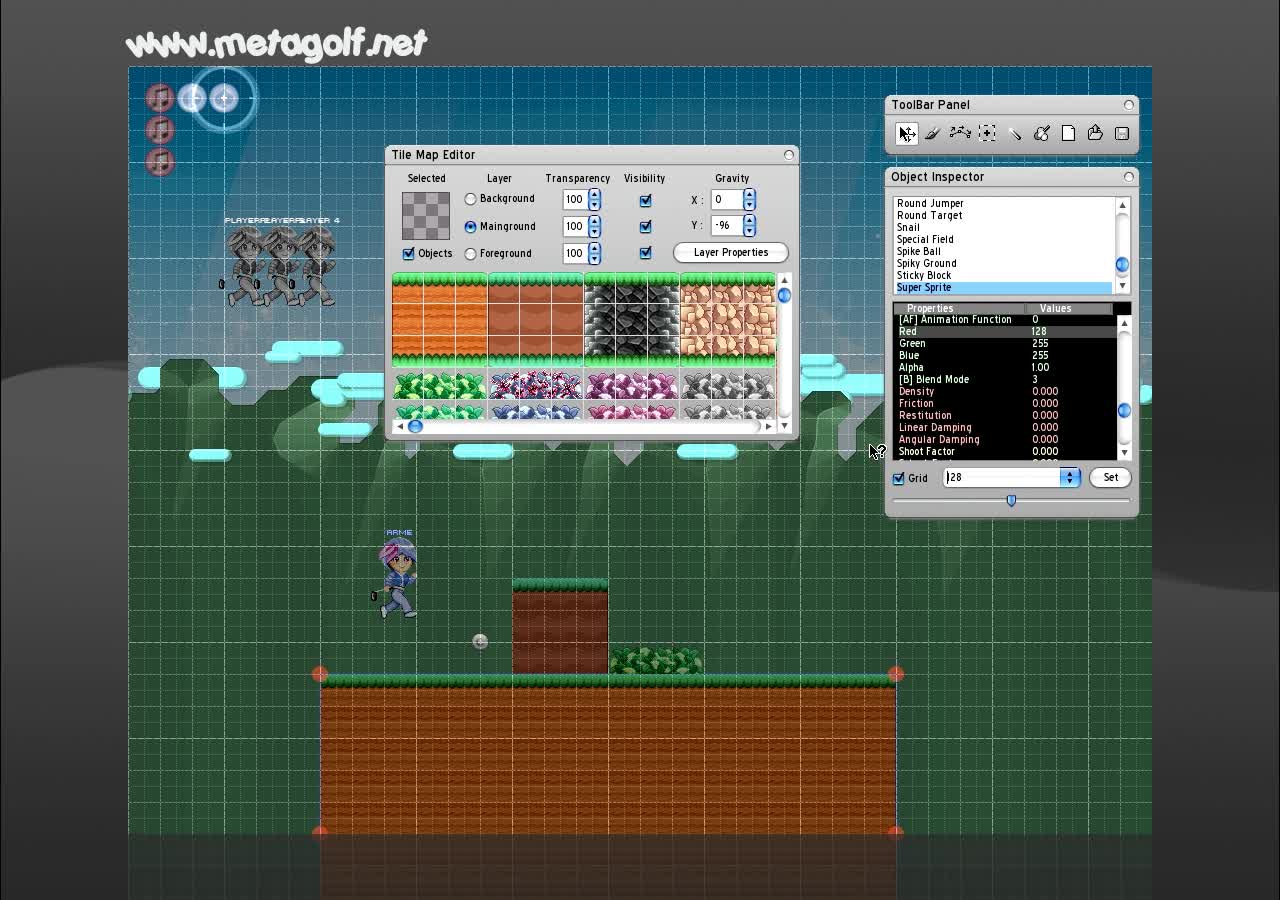Meta-Engine Technical Presentation video - Metagolf - IndieDB