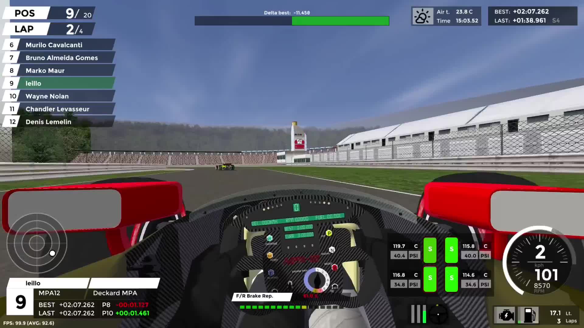 SPEED DREAMS - A MPA12 Race in Kurpfalzring video - ModDB