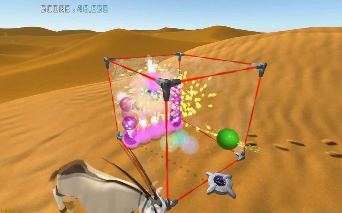 Kyball - Desert level - Gameplay footage video - IndieDB