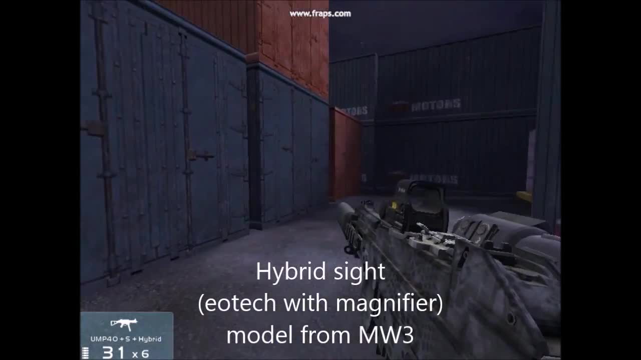 OKP-77 and Eotech Hybrid sights for Raven Shield video - ModDB