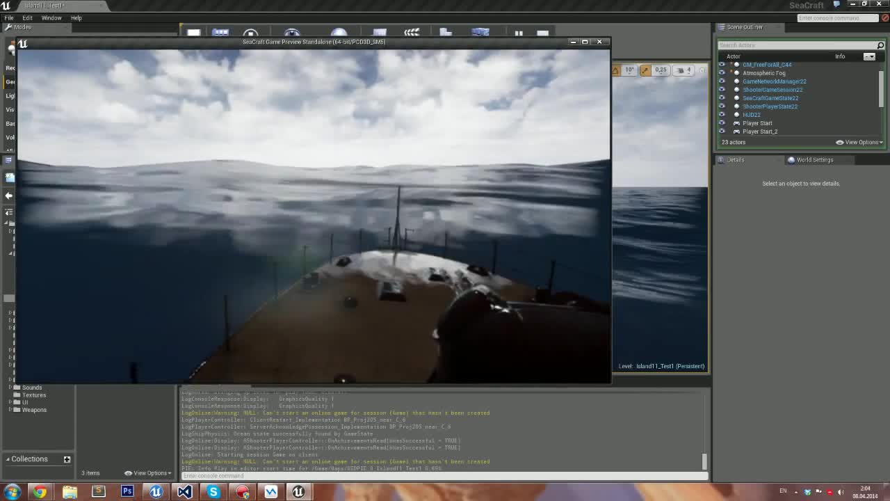 [SRP] Day 7 - Ship physics video - SeaCraft - IndieDB