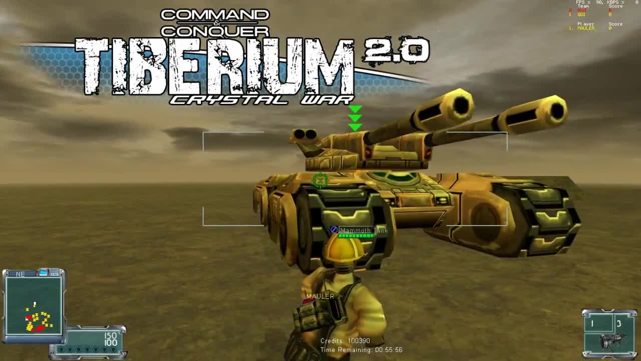 GDI Mammoth Tank video - Tiberium Crystal War - IndieDB