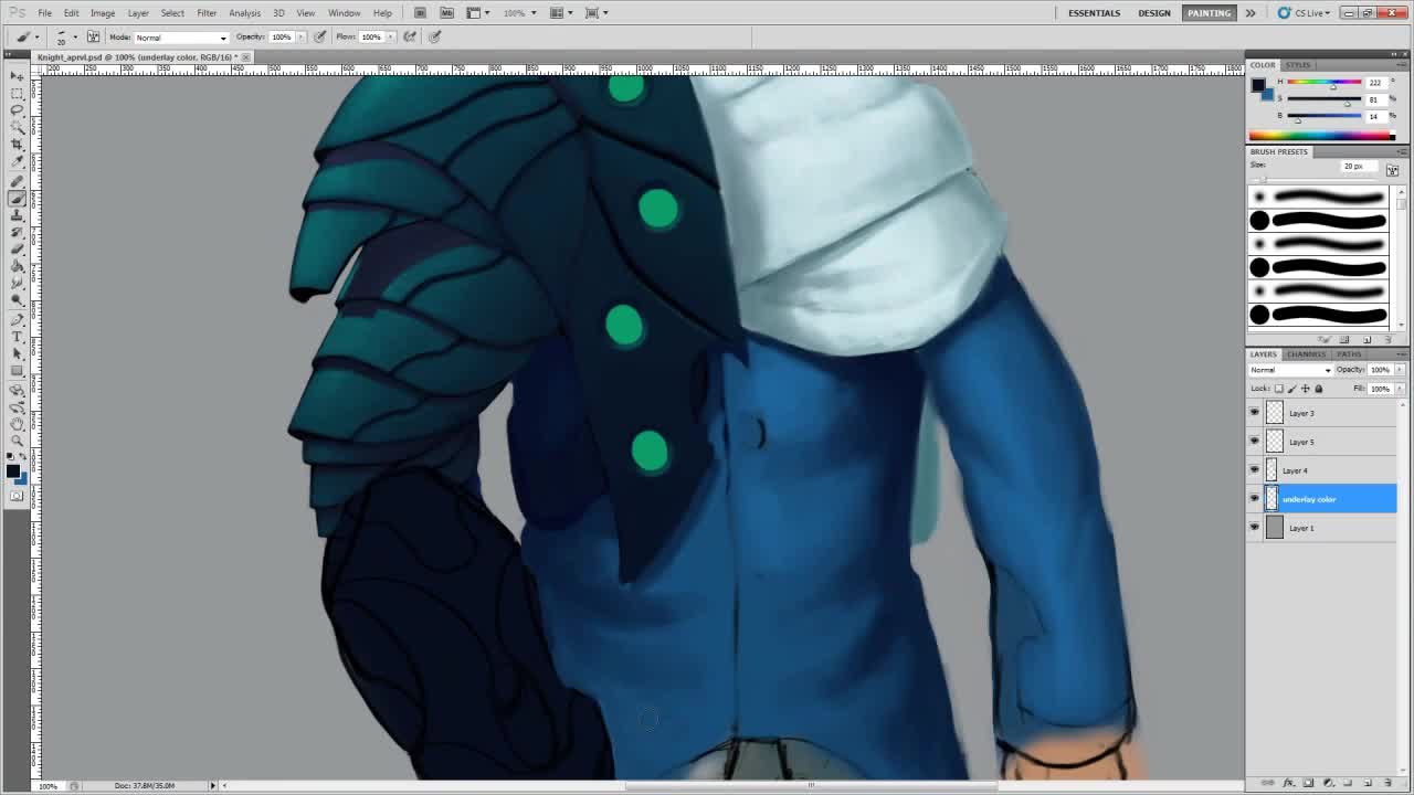 Process Demo- Knight Concept video - Fractured State - IndieDB