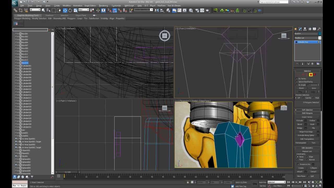 How to Create a 3D Robot – Time-lapse Video Part 2 - My Giants - ModDB