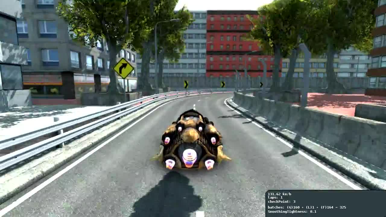 TRACKVERSE Alpha: City Theme Track Test Run video - IndieDB