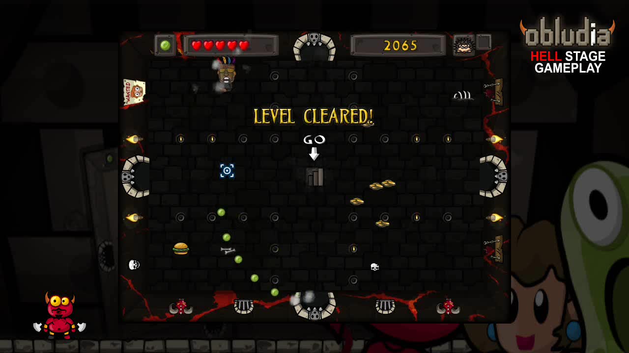 Obludia - alpha 1.5 HELL STAGE GAMEPLAY video - IndieDB