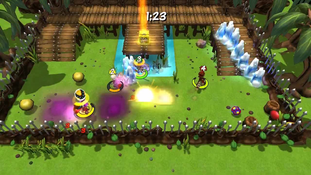 Gameplay footage. video - Chibis Bomba - Indie DB