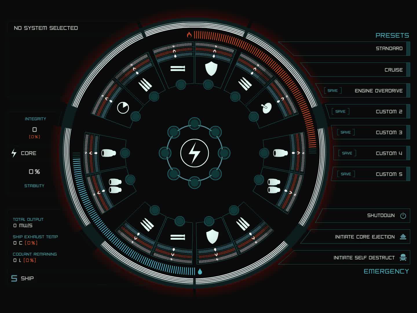 UI - Engineering Screen Animations WIP video - Universe or Nothing - ModDB