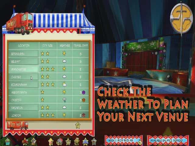 Trailer Circus World video - IndieDB