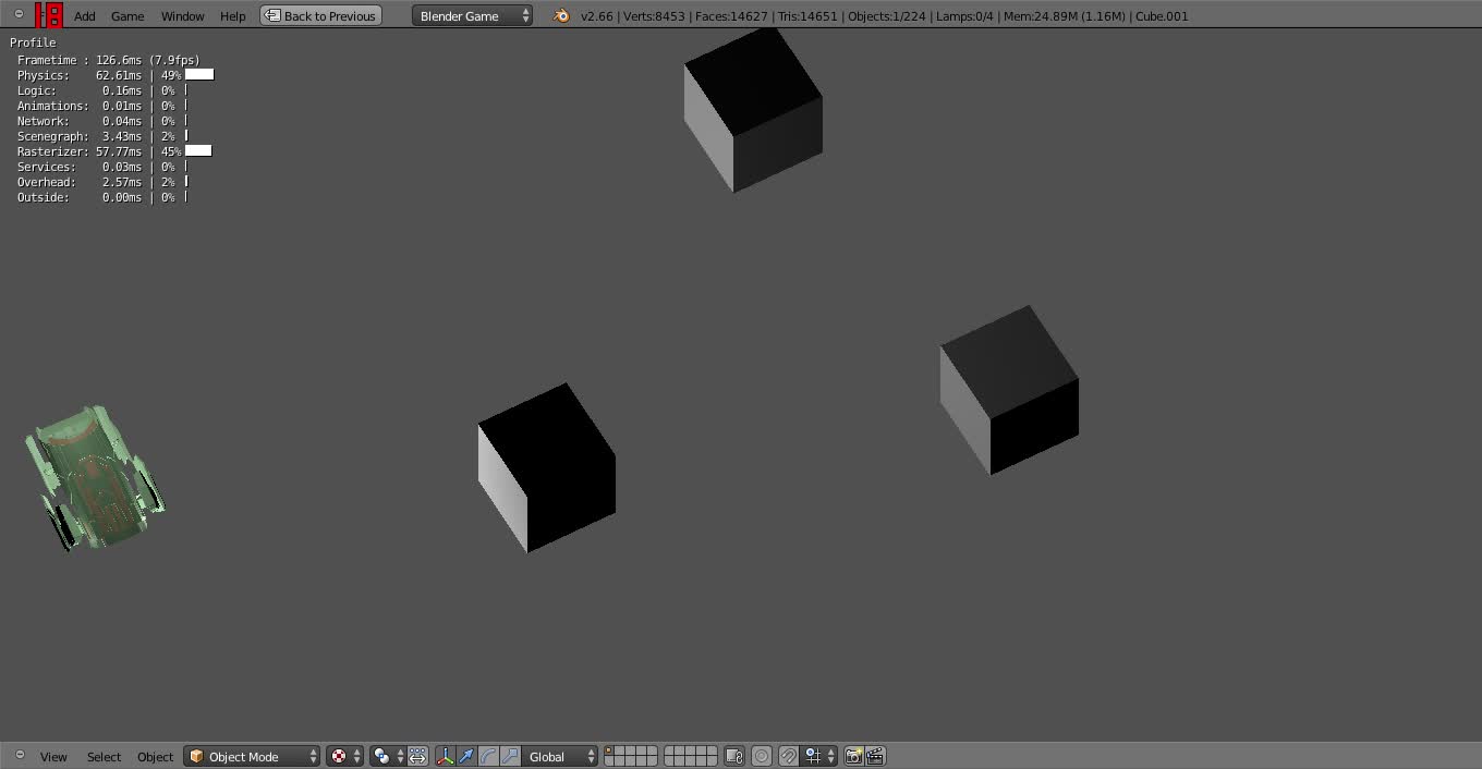 Test in Blender / Pruebas en Blender video - Proyecto Daedalus - IndieDB