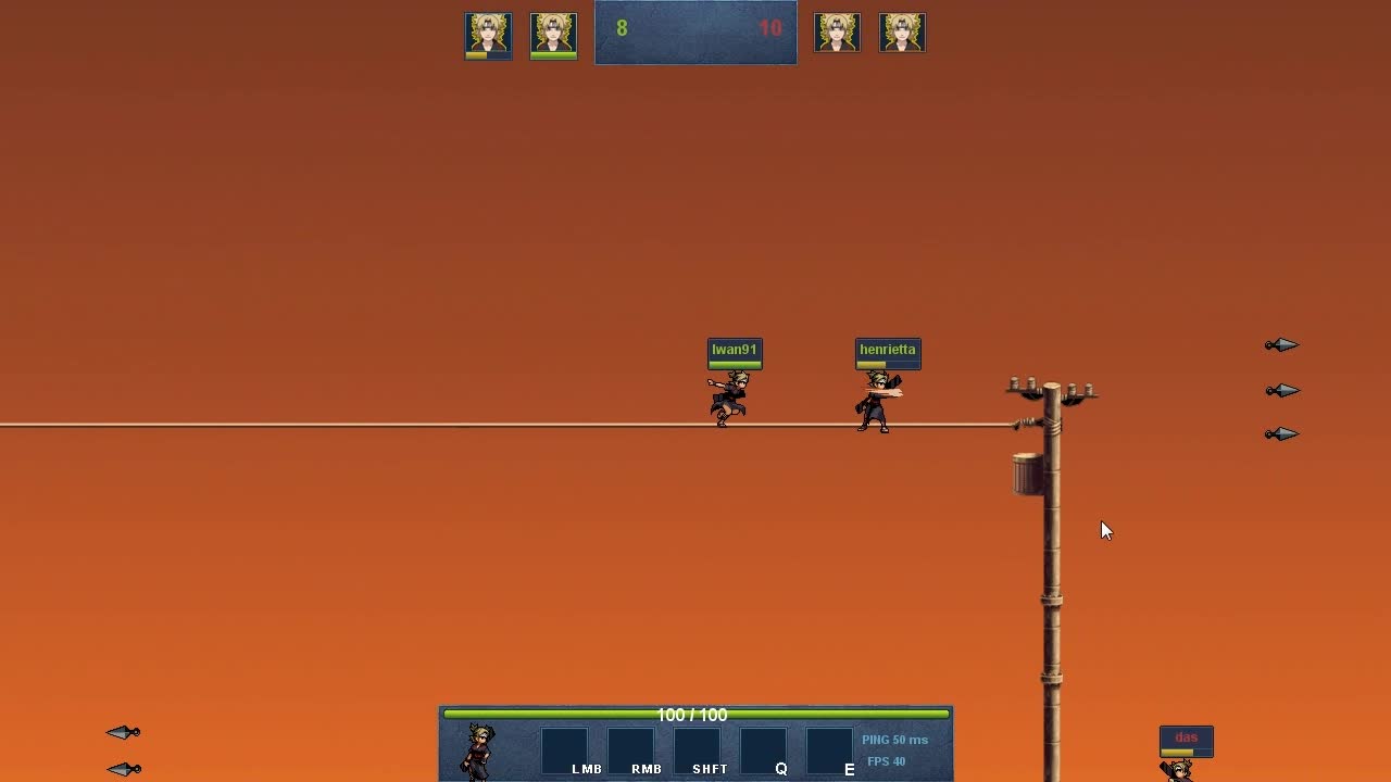Developer gameplay of Ninja Tower video - IndieDB