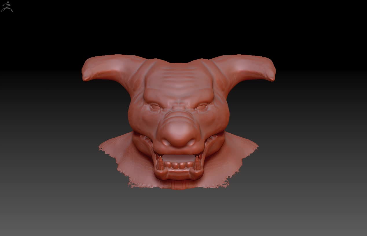 Hell-Knight sculpt WIP video - Doom 2 Remake - IndieDB
