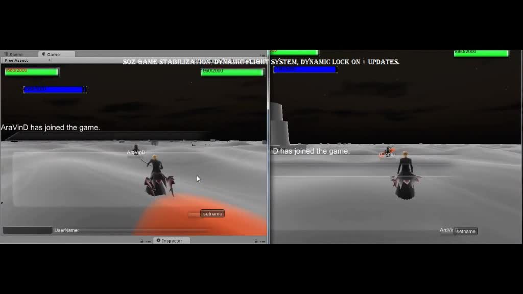 dynamic camera system and flight system video - Spirits of Zanpakuto ...