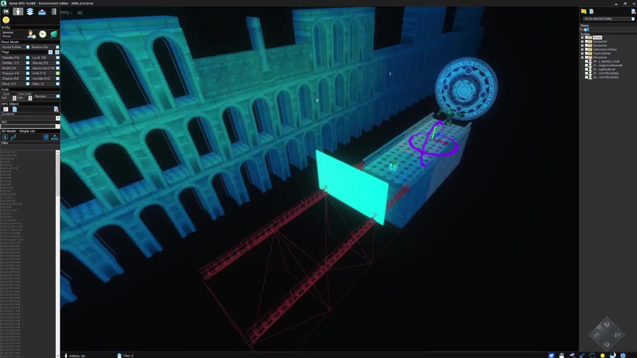 Yume RPG Builder - Entity Hierarchy video - IndieDB