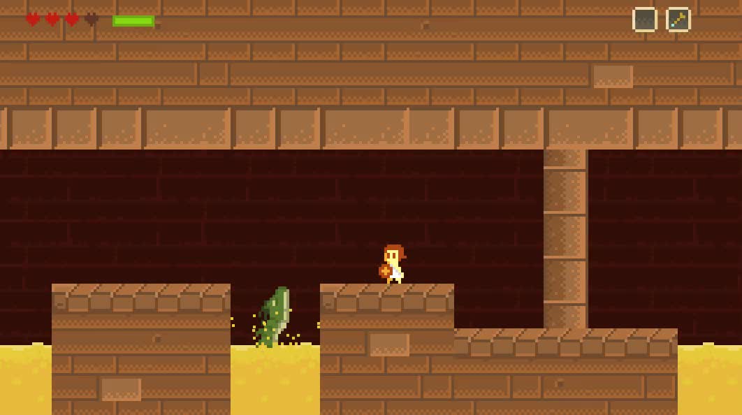 Desert Temple video - Elliot Quest - IndieDB