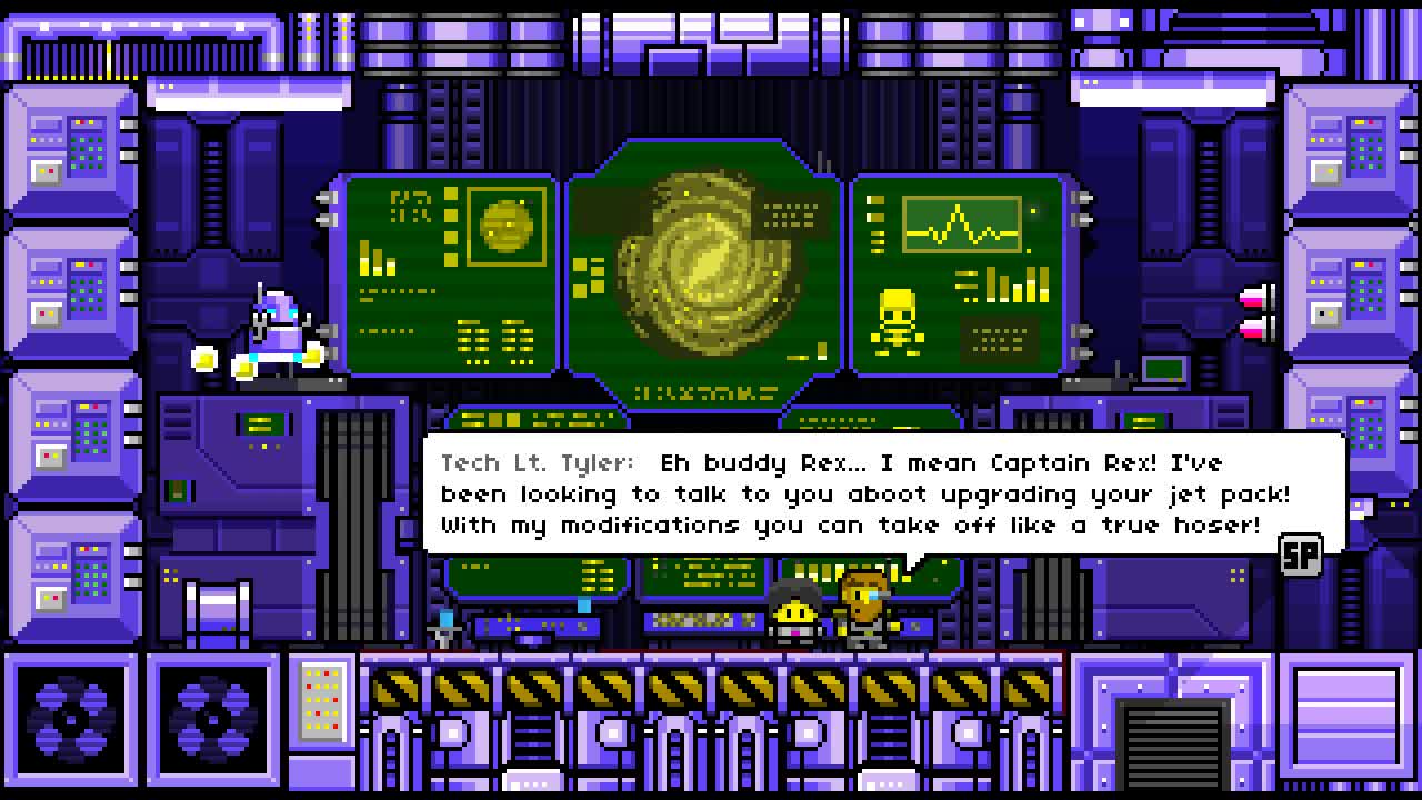 Rex Rocket :: Tech Room video - IndieDB