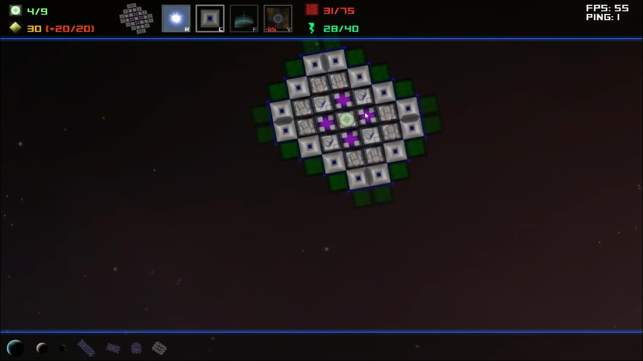BlockShip Wars v0.4.6 - Video of full game - IndieDB