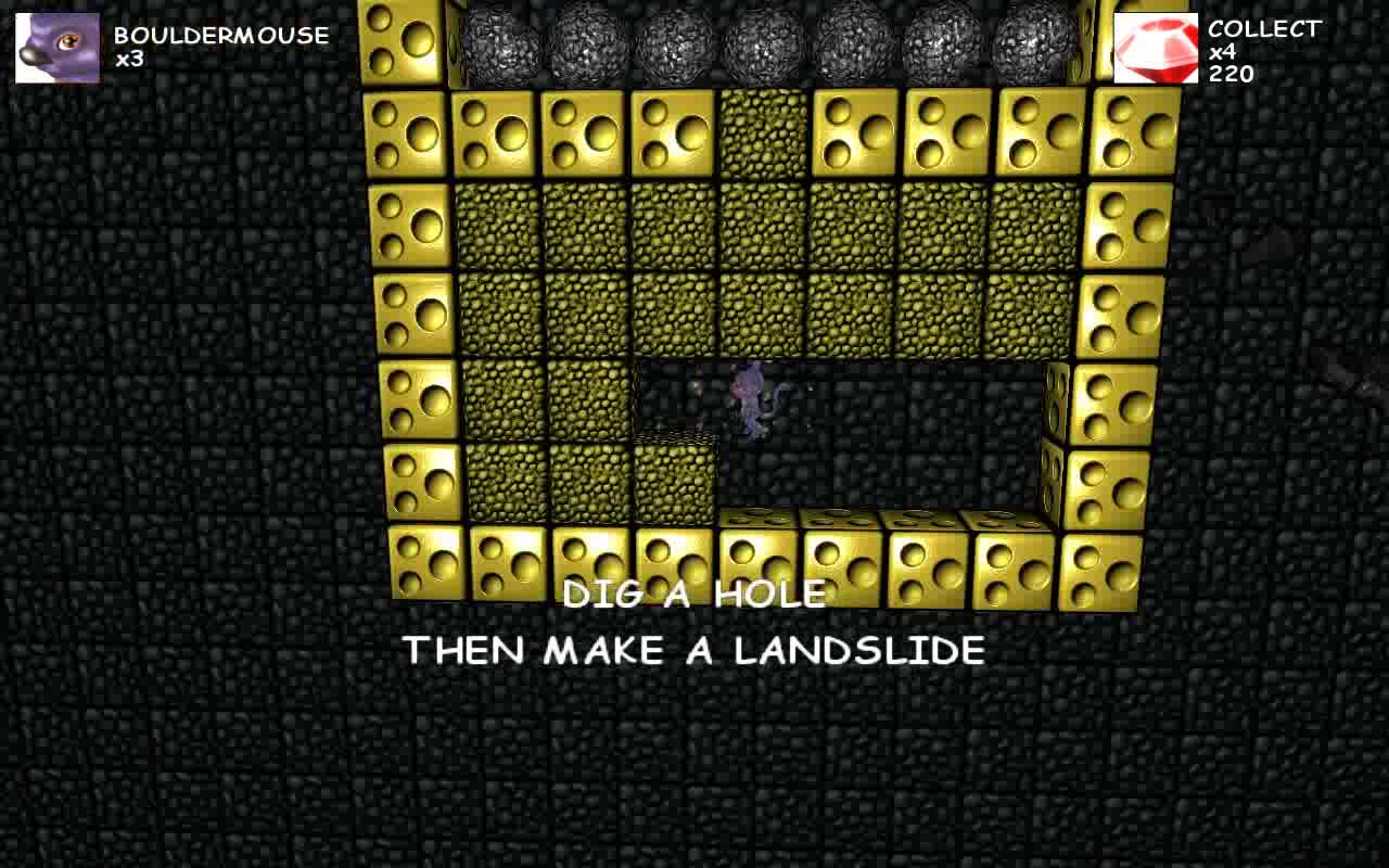 Bouldermouse in game video - IndieDB