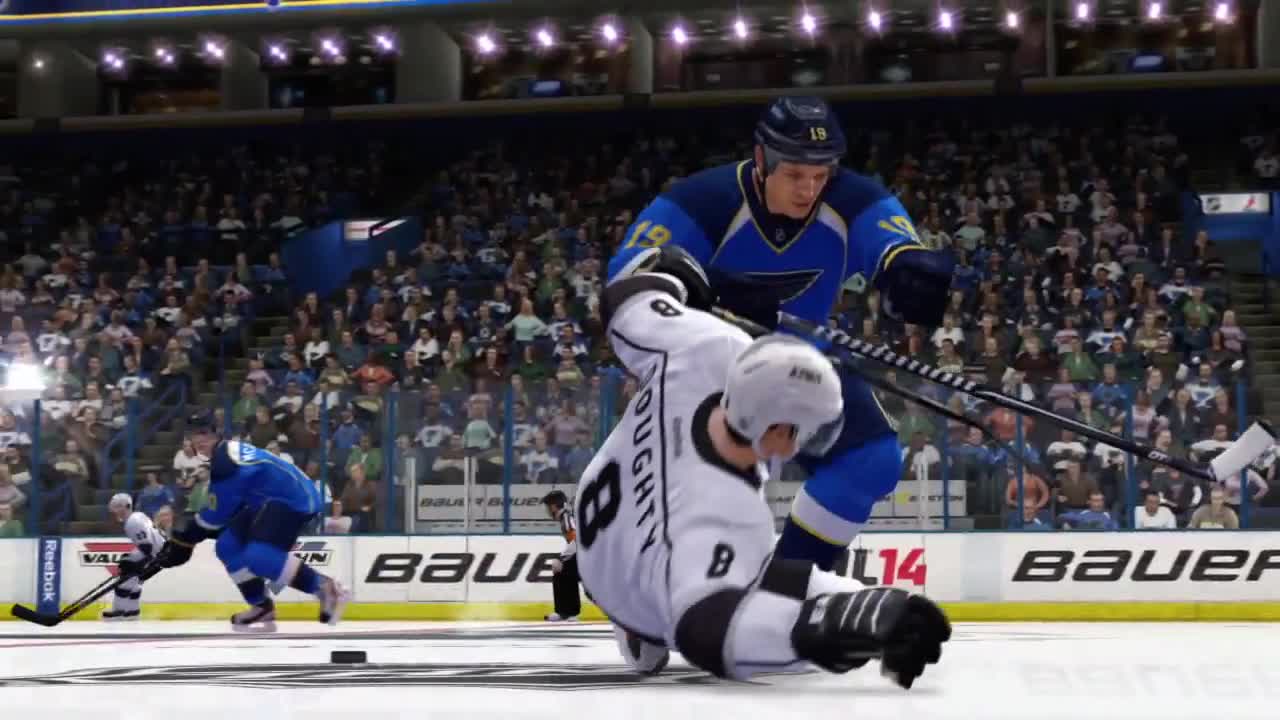 Collision Physics Gameplay Trailer video - NHL 14 - Mod DB