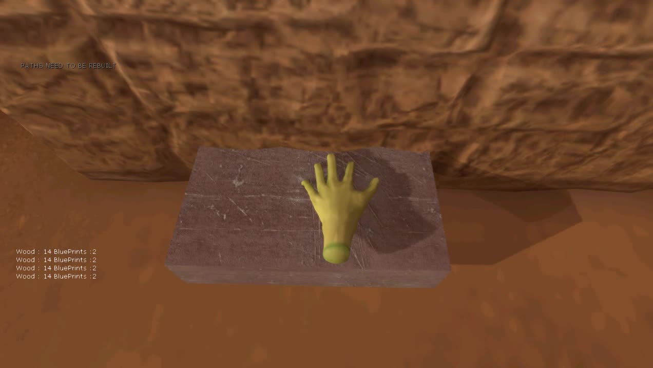 Atajrubah - Pre Alpha WIP Update: Floating Hand video - Indie DB