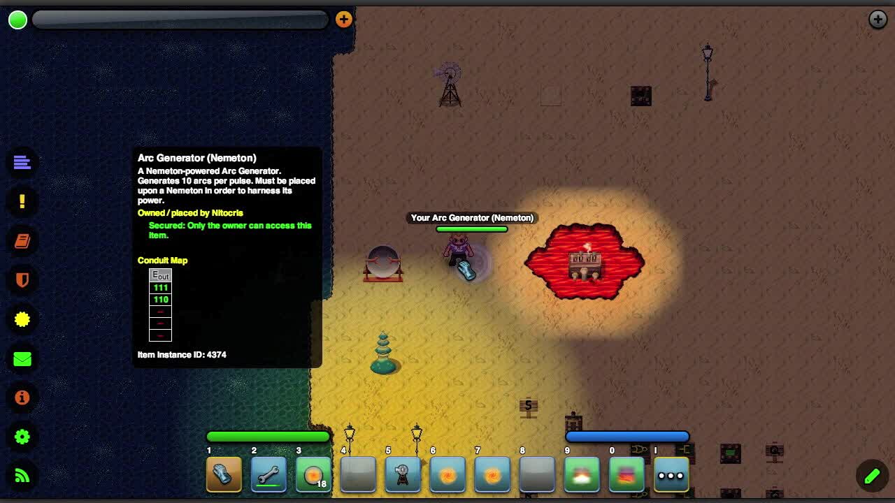 Arc Power Introduction (0.7.0 Beta) video - Lugdunon - Indie DB