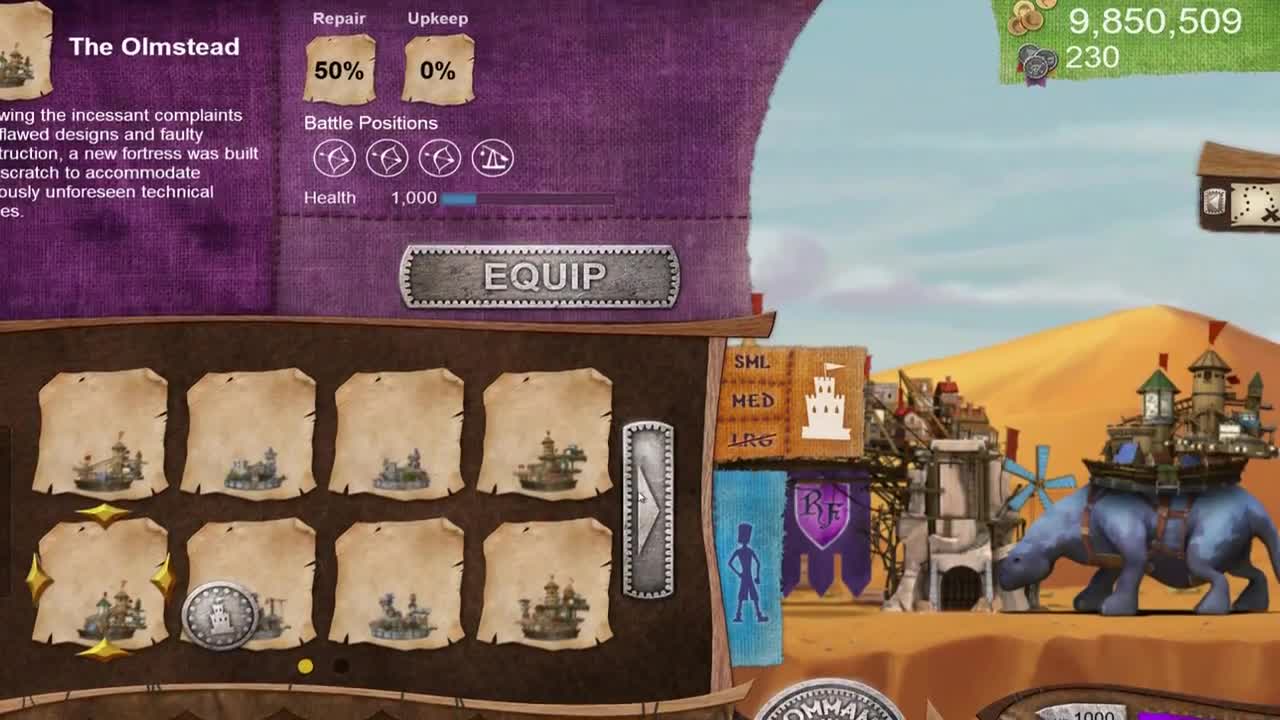 Trailer video - Roaming Fortress - IndieDB