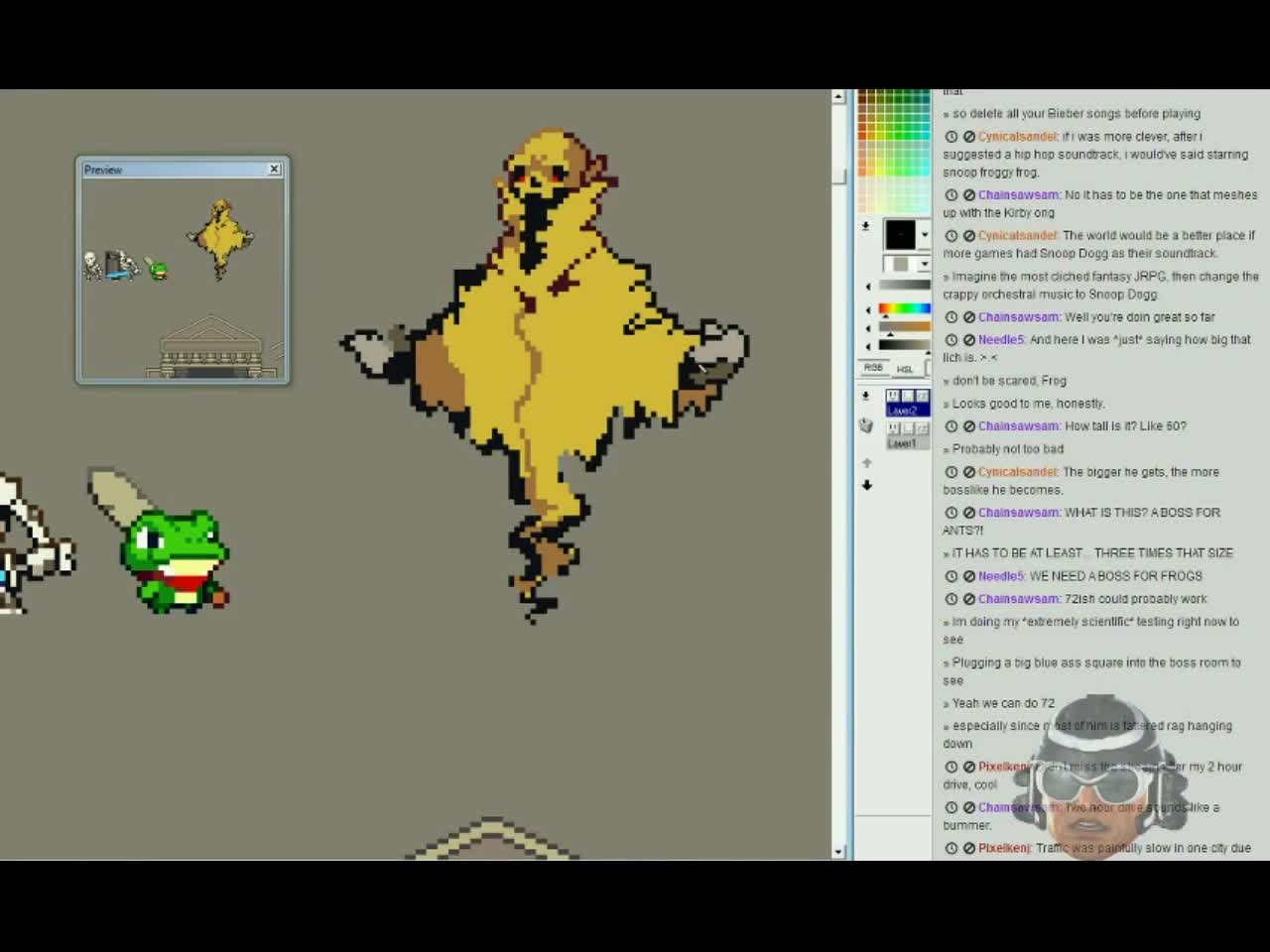 Lich Boss Speed Paint video - FROG SORD - Mod DB