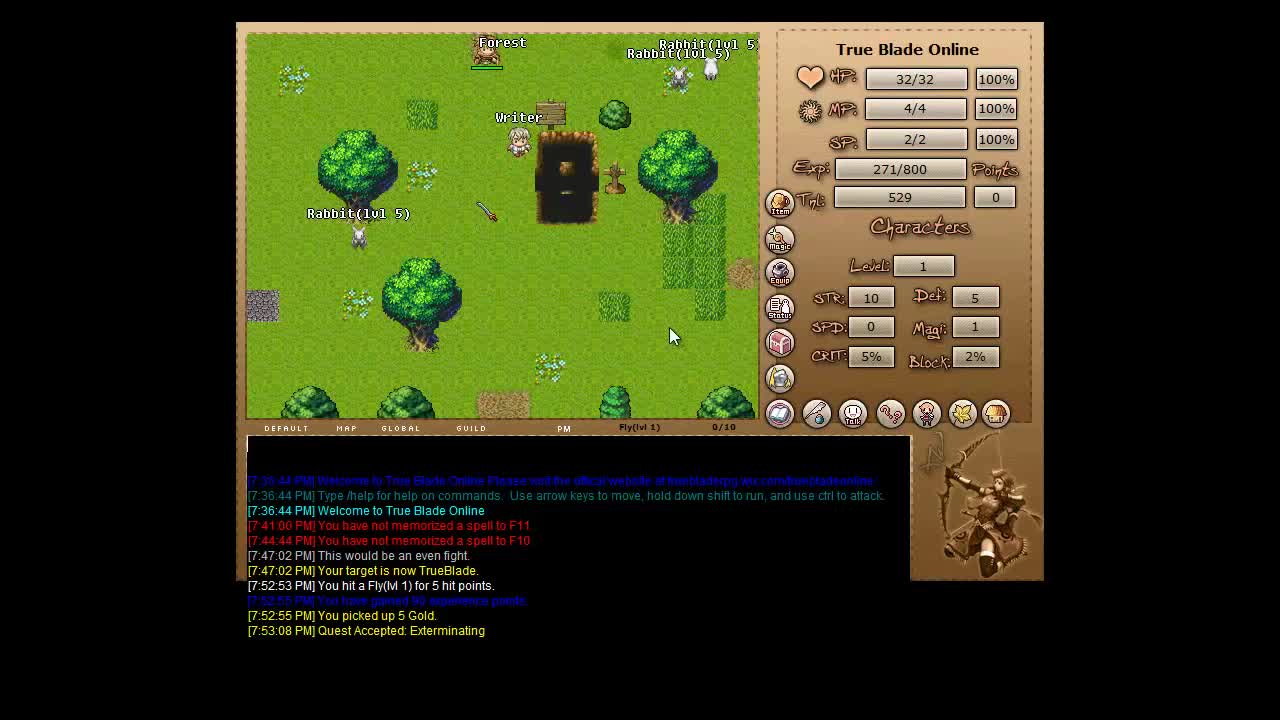 Game Dev Blog 1 video - TrueBlade Online - IndieDB