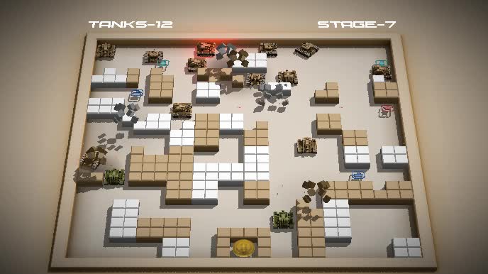 gameplay Small Tanks video - IndieDB