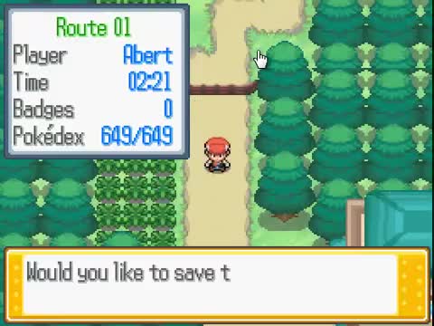 Pokémon Zarkhram - New Pause Menu video - IndieDB