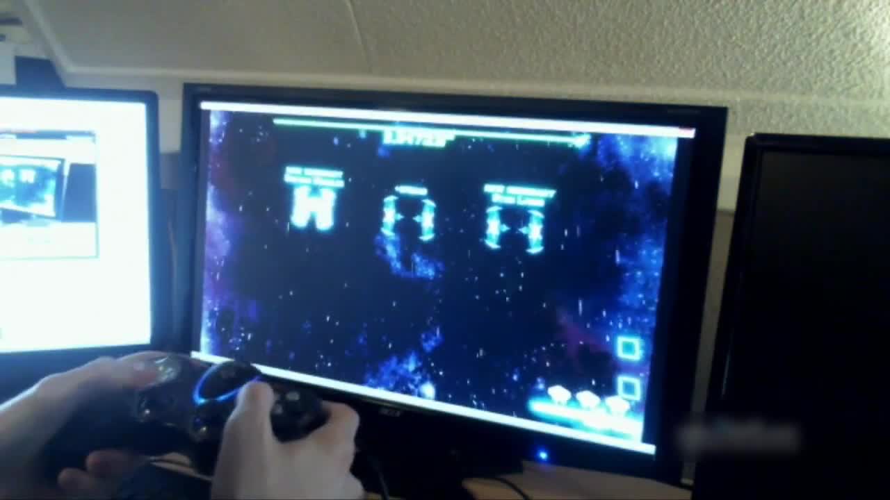 Controller Test for space shmup Roche Fusion video - Indie DB