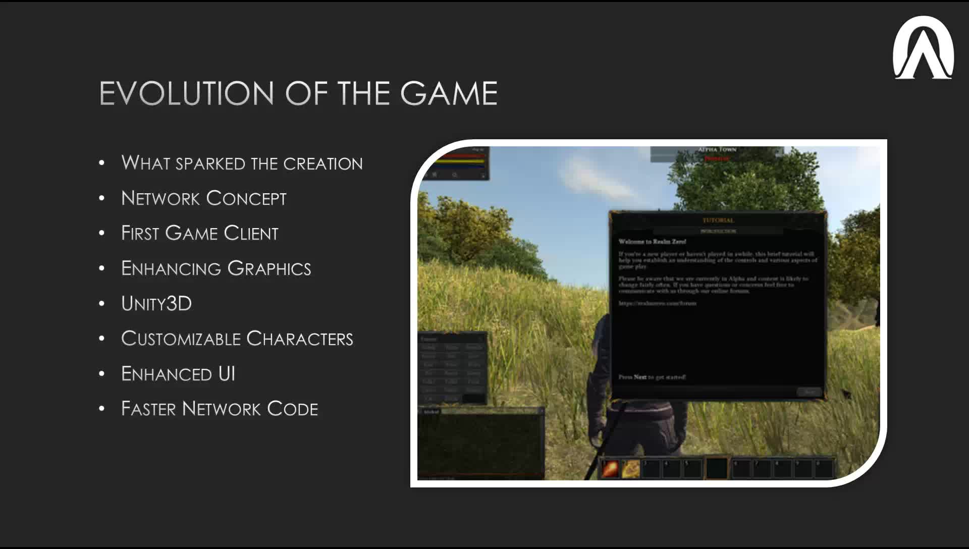 Alpha Presentation - History & Direction video - Realm Zero - ModDB